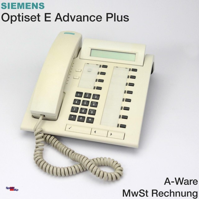 Siemens Optiset E Advance plus Phone Telephone Office for sale online ...