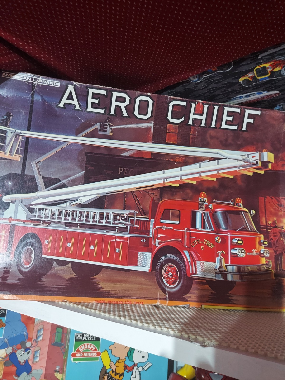 AMT t514 Aero Chief Fire Truck American LaFrance Vintage 1/25 kit niob ...