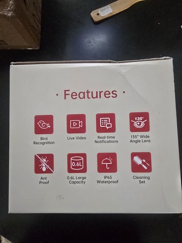 Smart Humming Bird Feeder With Camera - AI Identify, Live Video, and ...