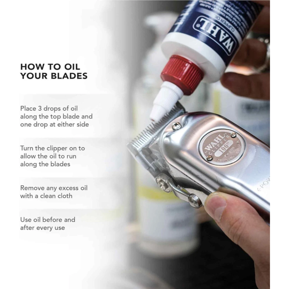 Wahl Clipper Oil, Blade Oil for Hair Clippers, Beard Trimmers and ...