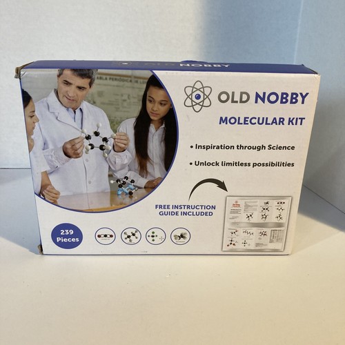 Old Nobby Organic Chemistry Molecular Model - 239 Pieces | eBay