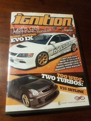 Ignition Edition 32 - Series Rare- Aus Stock DVD EVO IX Two Turbos ...