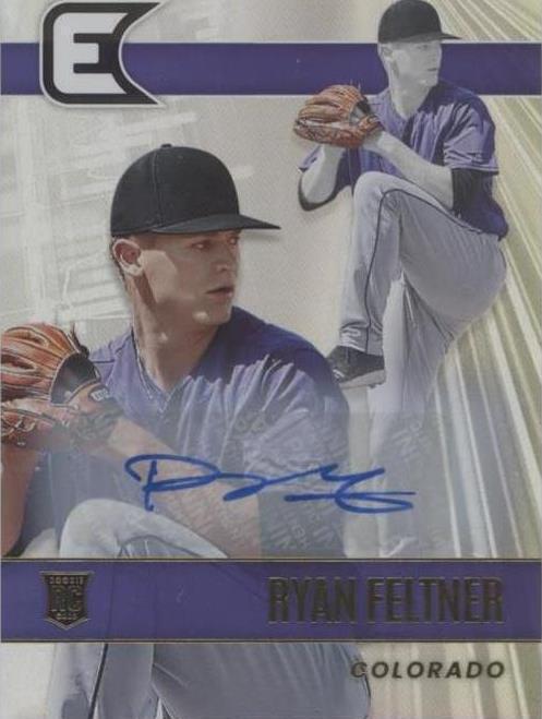 2022 Panini Chronicles - Essentials Ryan Feltner #9 Autographs (AU, RC ...