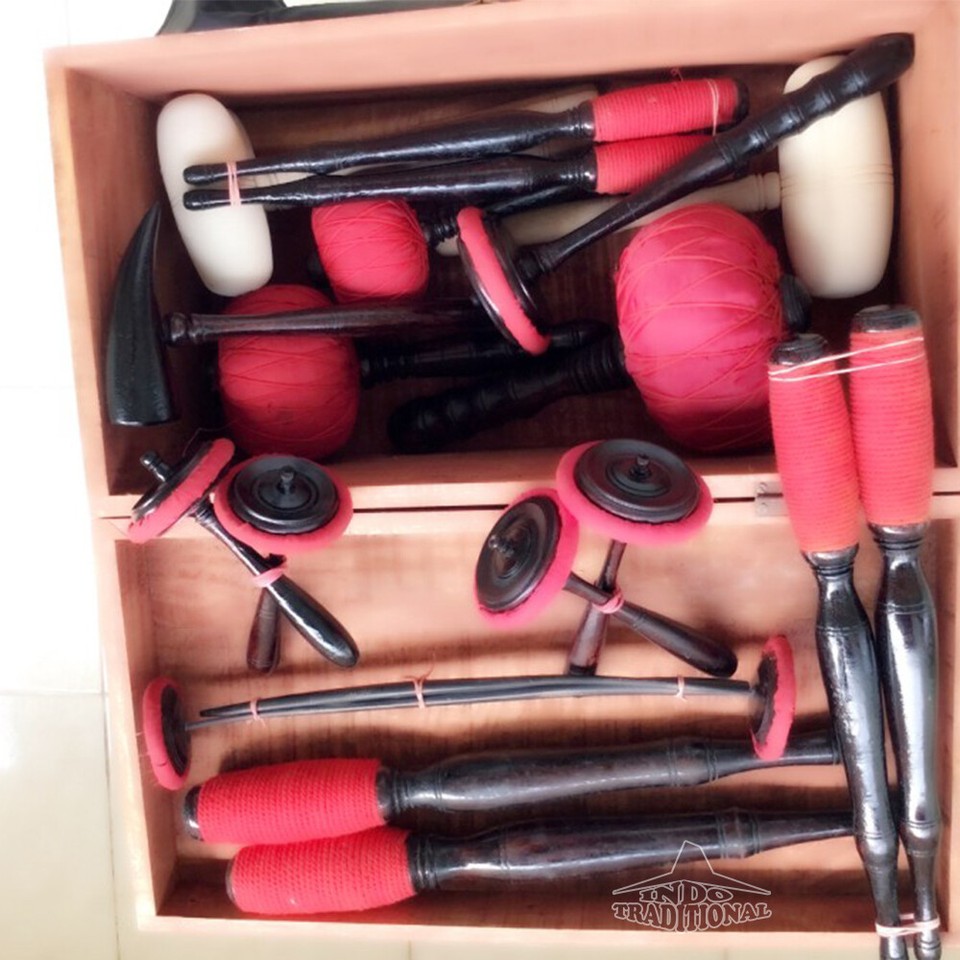 Complete set Tabuh Gamelan - Javanese Gamelan Mallet Set Traditional ...