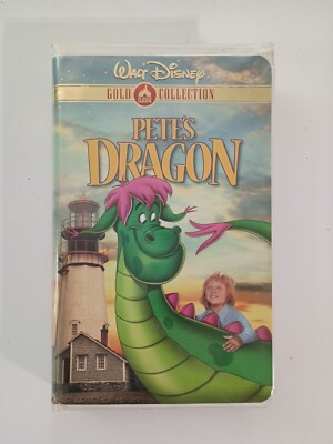 Disney Pete’s Dragon VHS Video Tape Gold Classic NEARLY NEW ...