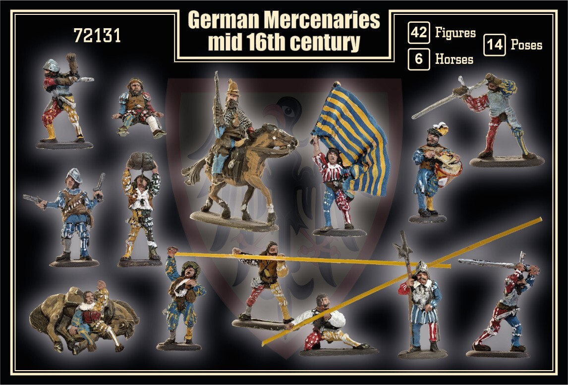 1/72 Mars Figures - German Mercenaries mid 16th century 72131 | eBay UK