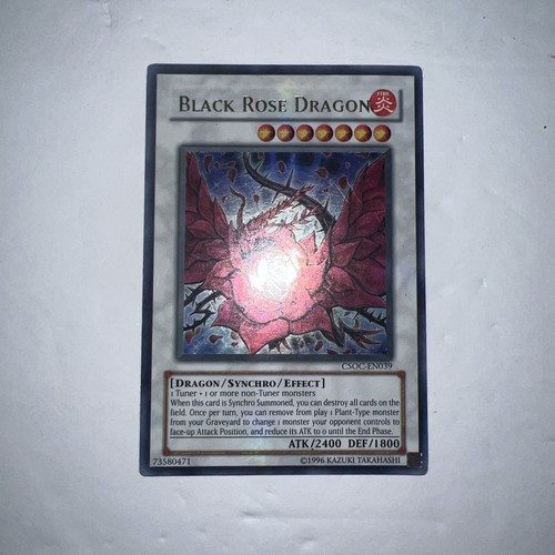 Yu-Gi-Oh! TCG Black Rose Dragon Crossroads of Chaos CSOC-EN039 LP | eBay
