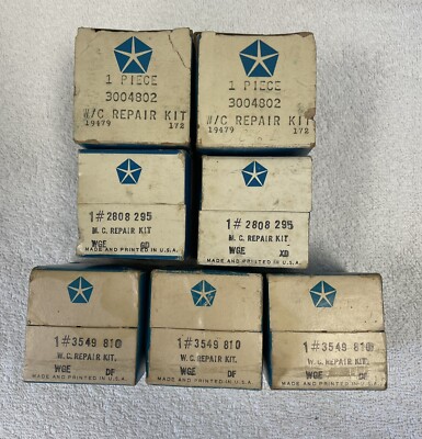 Lot of 7 NOS MOPAR Vintage parts For Dodge Plymouth Chrysler | eBay