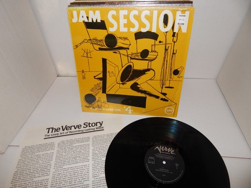 JAM SESSION #4 STAN GETZ BUDDY RICH BASIE BENNY CARTER MORE JAPAN VERVE ...