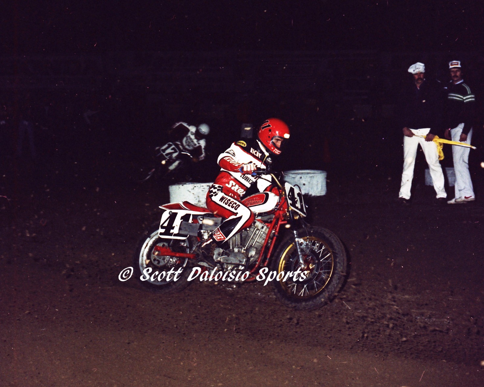 1982 Ricky Graham AMA Ascot TT 8 X 10 Photo Motorcycle Racing Dirt ...