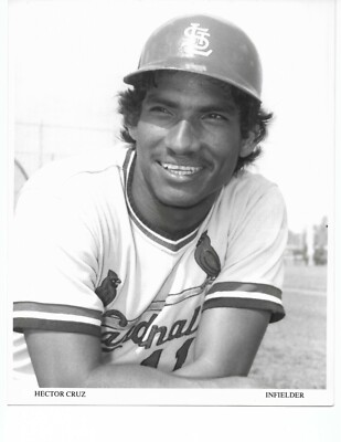 St. Louis Cardinal HECTOR CRUZ 8 x 10 Press Photo 1973 Glossy ...