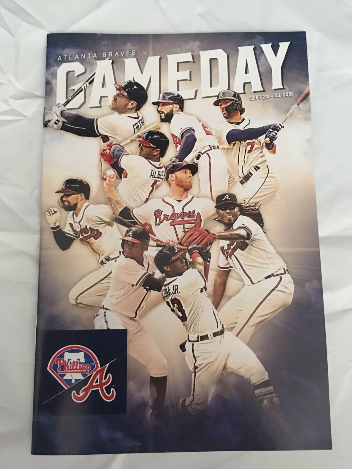 Atlanta Braves Game Day Program 2018 NL East Champions Clinch Phillies ...