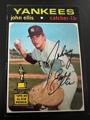 1971 Topps John Ellis #263 New York Yankees NM+ | eBay