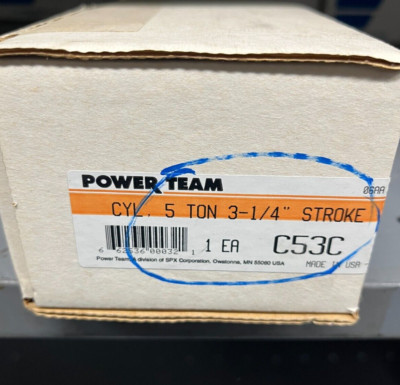 Hydraulics & Pneumatics - Power Team Cylinder