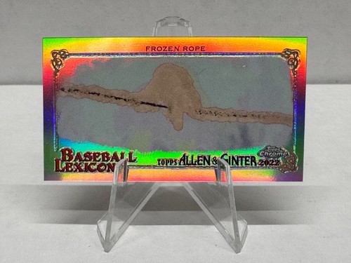 2022 Topps Allen & Ginter's Chrome Baseball Lexicon Mini Card #BL-9 ...