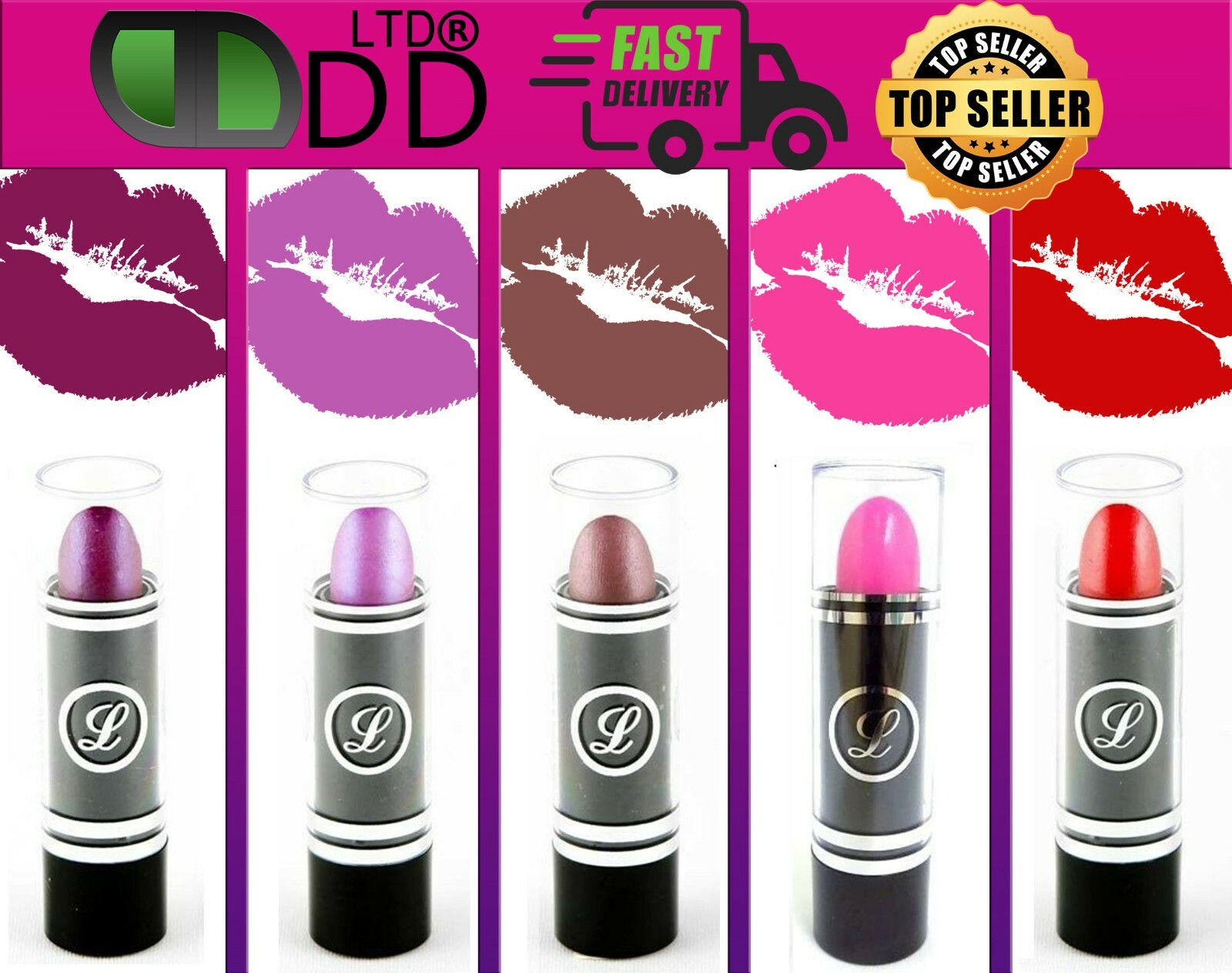 Laval Moisturising Lipstick, Full Range Of Shades Available, choose ...