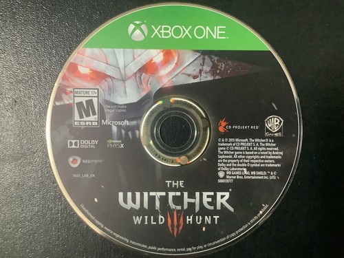 The Witcher 3: Wild Hunt Microsoft Xbox One Disc Only | eBay