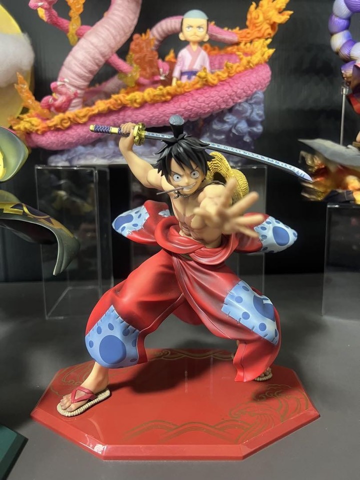 One Piece POP Luffy Taro Figma Portrait of Pirates Anime Figure New | eBay