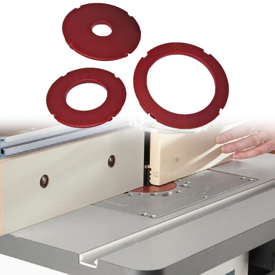 Insert Ring Set Spare Parts Accessories Professional for Router Table ...
