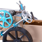 DM34 Steam Car Model Steam Engine Car Kit Steam Automobile Unassembled ...