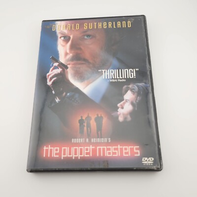 Robert A. Heinlein's The Puppet Masters DVD 2002 Donald Sutherland ...