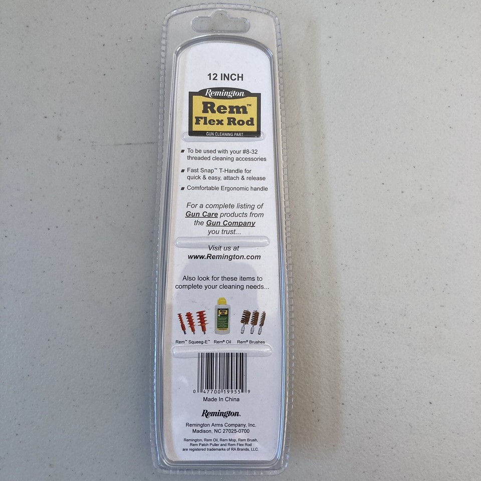 Remington Flex Rod Cleaning Pistol Handgun 12" | eBay