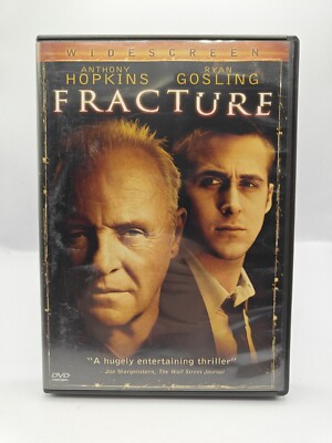 Fracture DVD Widescreen 2007 (Anthony Hopkins, Ryan Gosling, Rosamund ...