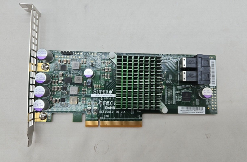 Supermicro AOC-S3008L-L8E SAS3 12Gbps 8-Port Internal PCI-e 3.0 HBA ...