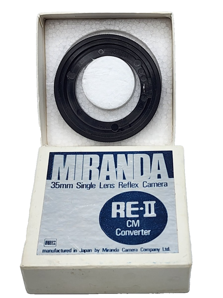 Miranda RE-II CM Converter 35mm Single Lens Reflex Camera | eBay