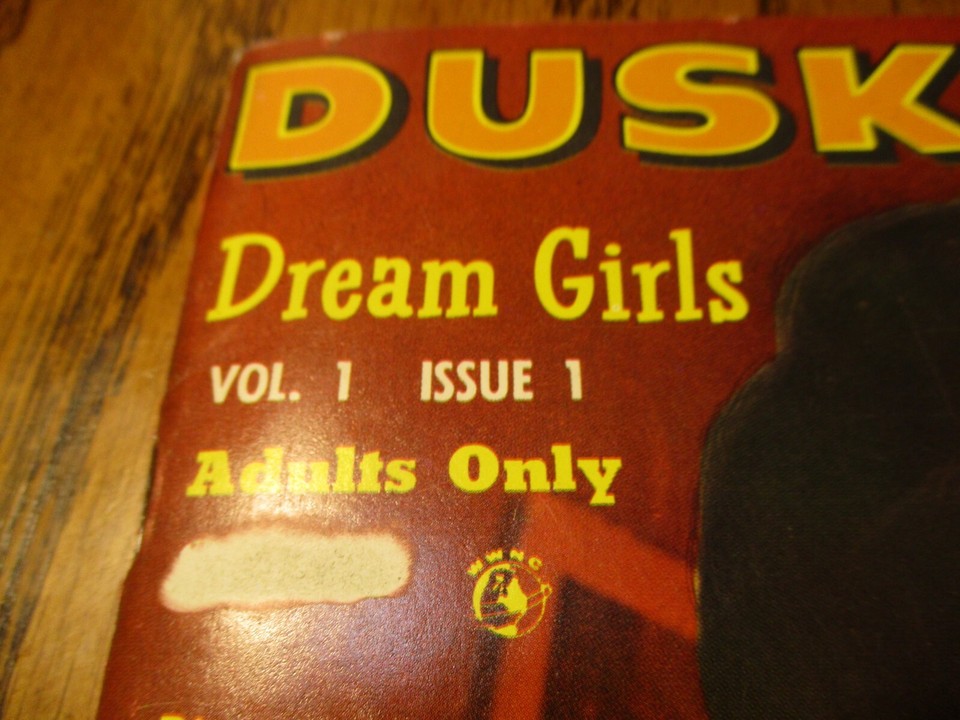 RARE Vintage 1966 DUSKY DREAM GIRLS VOL. 1 ISSUE. 1 DARK DUSKY DELIGHTS ...