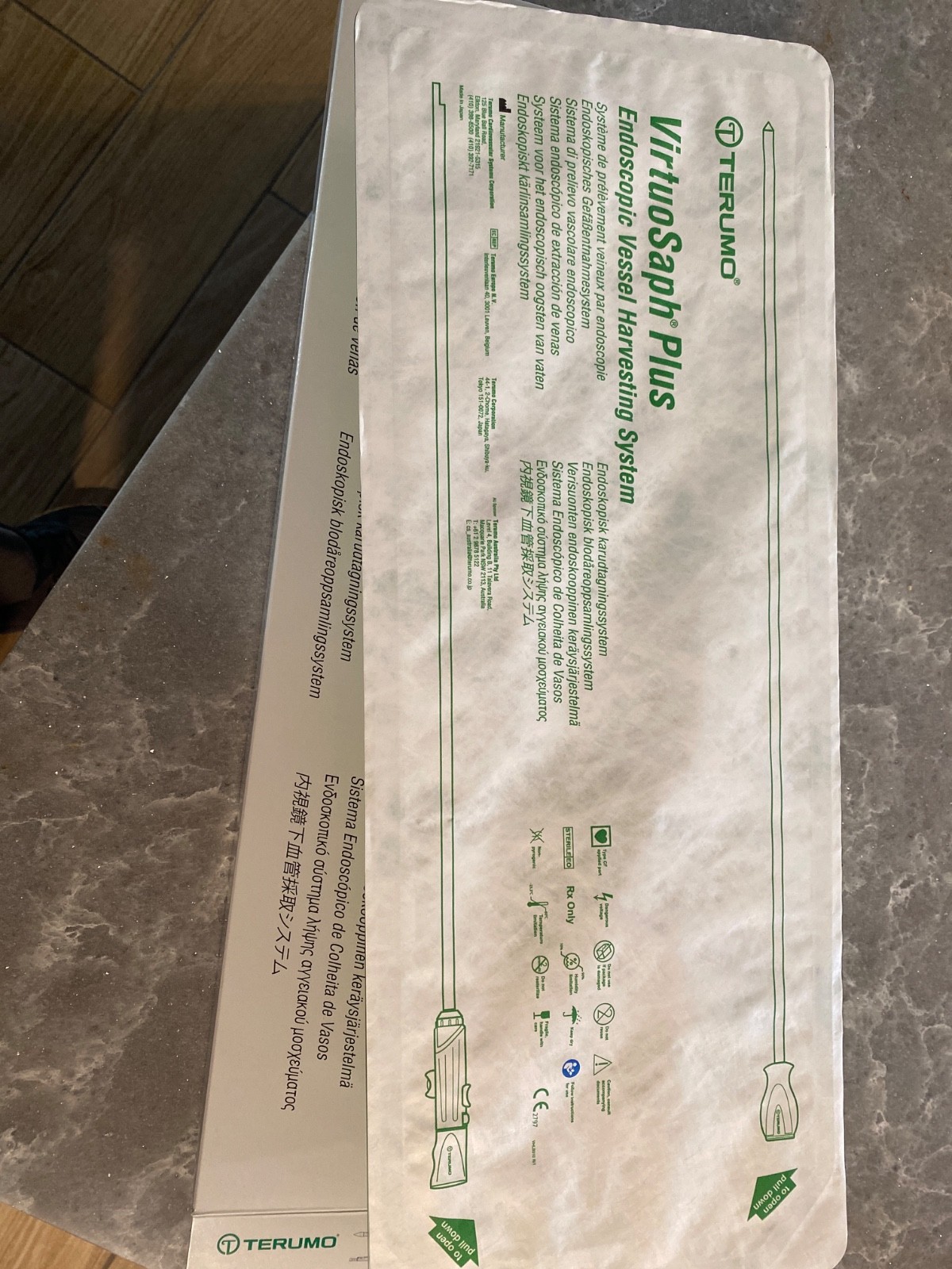 TERUMO VirtuoSaph Plus Endoscopic Vessel Harvesting System Exp 2027 | eBay