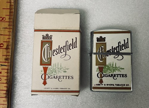 Vintage Chesterfield Cigarette Lighter Original Box Japan | eBay