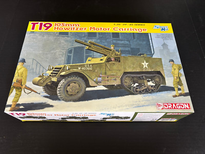DRAGON 1/35 6496 T19 105mm Howitzer Motor Carriage Model Kit | eBay