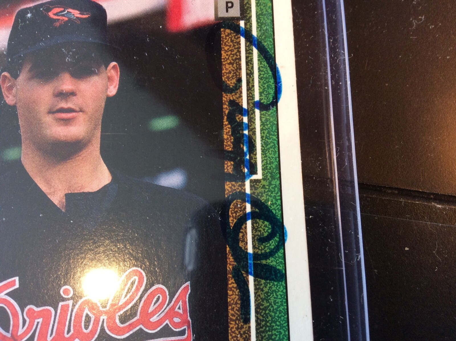 GREGG OLSON AUTOGRAPH UPPER DECK #723 ROOKIE CARD VF | eBay