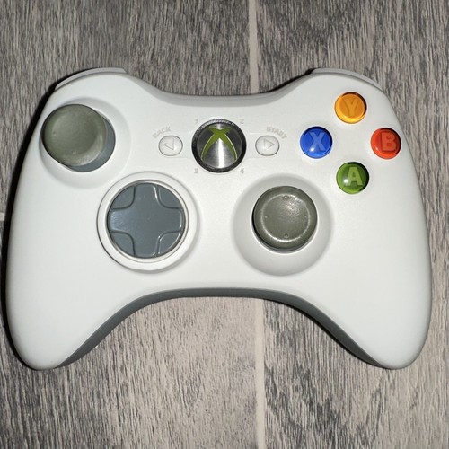 Microsoft Xbox 360 Wireless Controller White pre owned | eBay