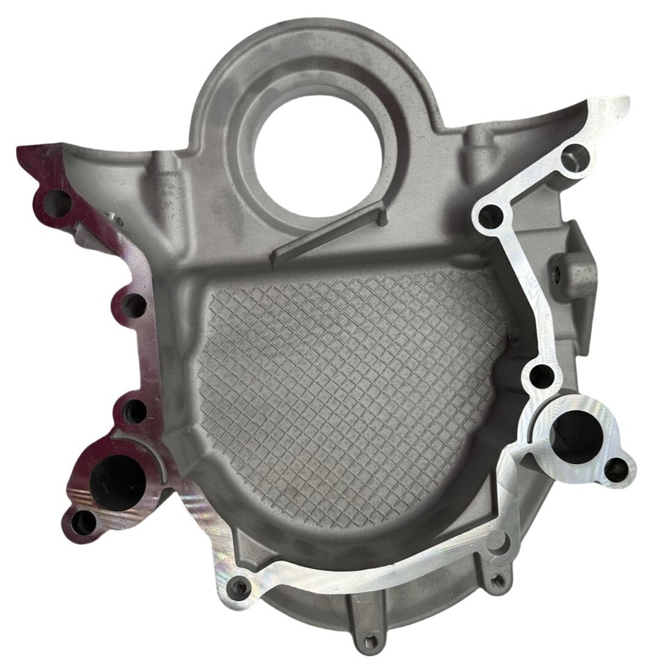 TC351A Aluminum Timing Chain Cover 289 302 351W Fit for Ford Windsor V8 ...