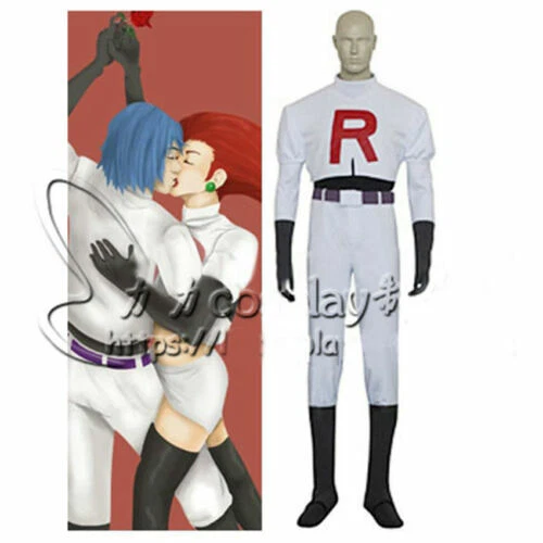 Team Rocket James Cosplay Wig Pokemon Anime Costume, 42% OFF