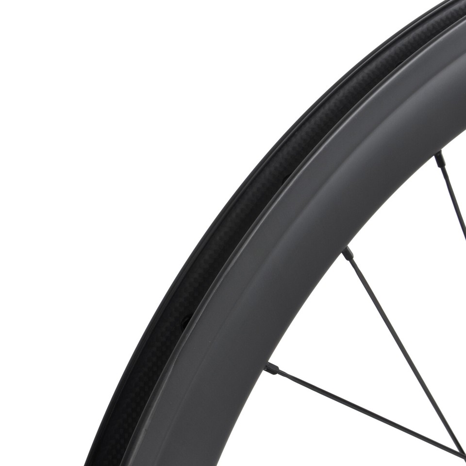 Sapim Carbon Wheels DT350 50/60mm Clincher Road Bicycle wheelset center ...