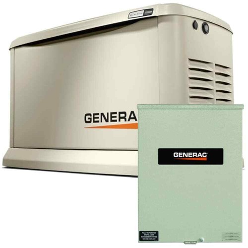 Generac Guardian® 24kW Aluminum Standby Generator System (400A Service ...