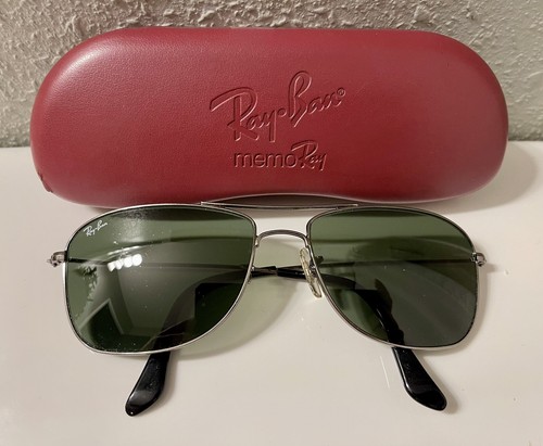 Ray-Ban RB 3477 004 59[]16 140 3N Aviator Sunglasses Silver Gray Lens ...