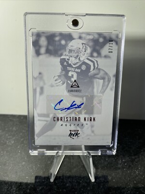 CHRISTIAN KIRK - 2018 Luminance Rookie Ink. AUTO /10 - Cardinals RC | eBay