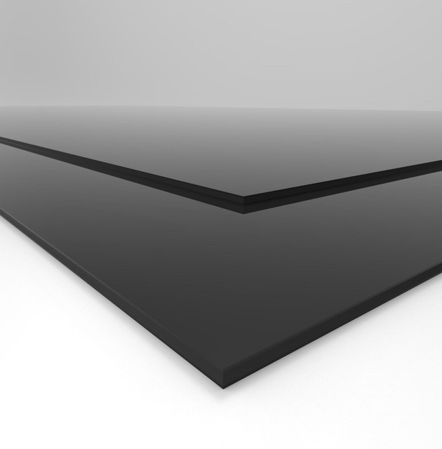 Aluminium Composite Panel BLACK SHEET 2440mmx1220mm -Cladding,Building ...
