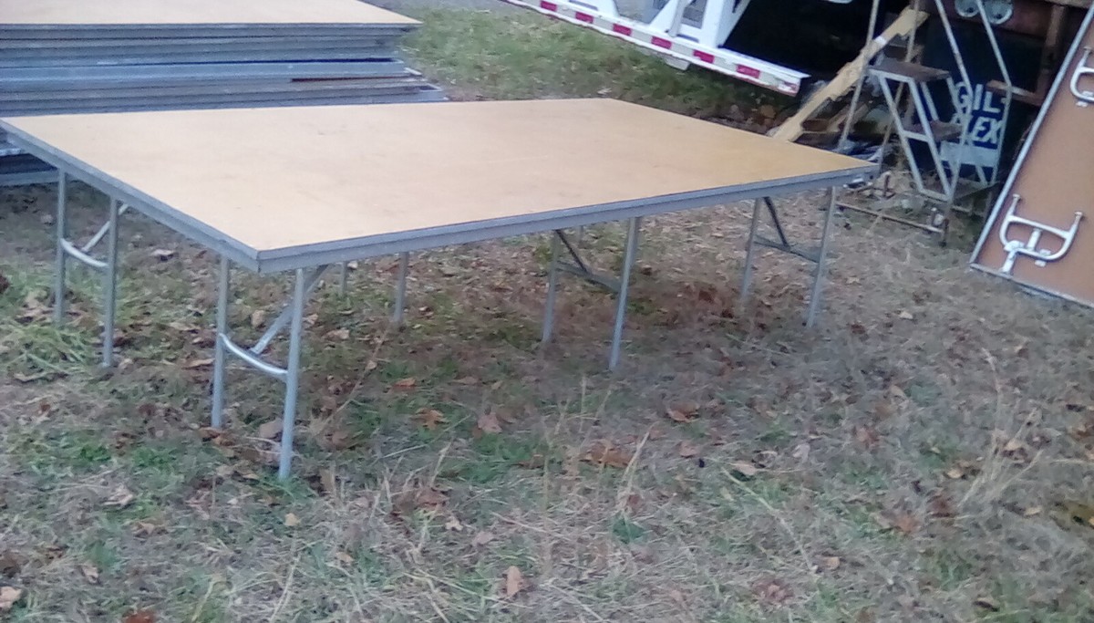 Portable Wooden Stages