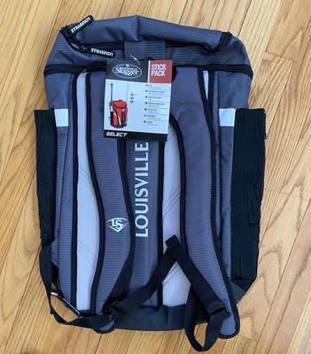 Louisville Slugger Select Stick Pack Baseball Backpack Bat Bag Gray NWT ...
