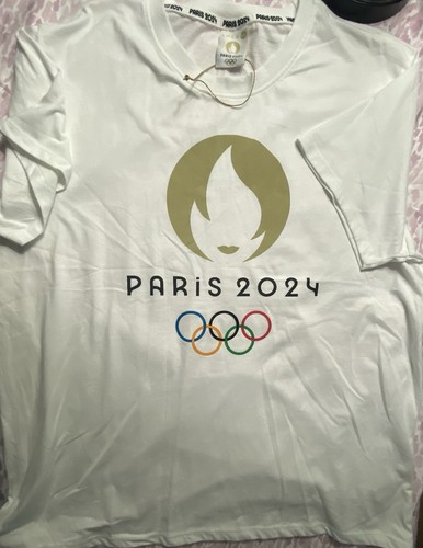 Paris 2024 Olympics Official Authentic Merchandise Shirt Adult XXL ...
