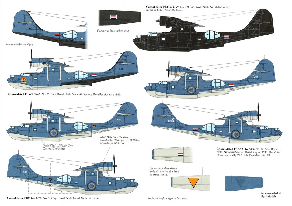 Dutch Decals 1/32 CONSOLIDATED PBY-5A CATALINA Netherlands Navy | eBay
