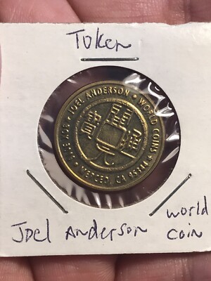 Trade Token - Joel Anderson World Coins - Merced, California | eBay