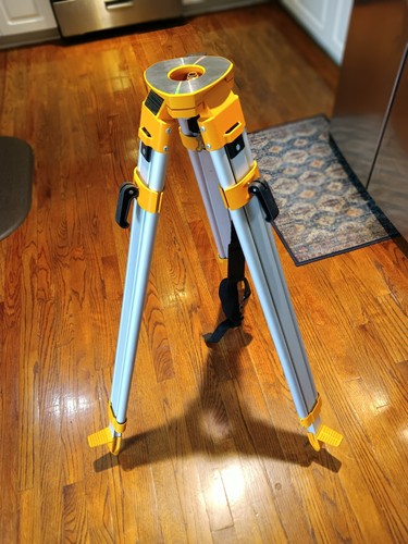 DeWALT DW0737 60" Construction Laser Grade Level Tripod - 5/8" x 11 ...