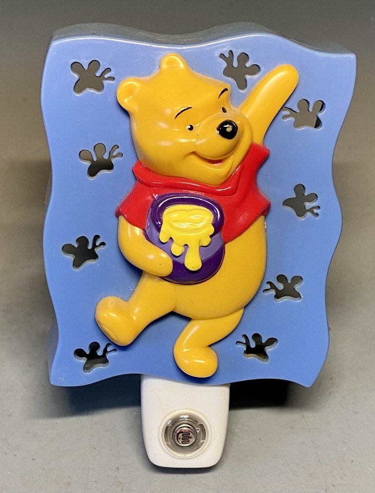 Disney Winnie the Pooh Honey Pot Night Light w Nightlight w Sensor ...