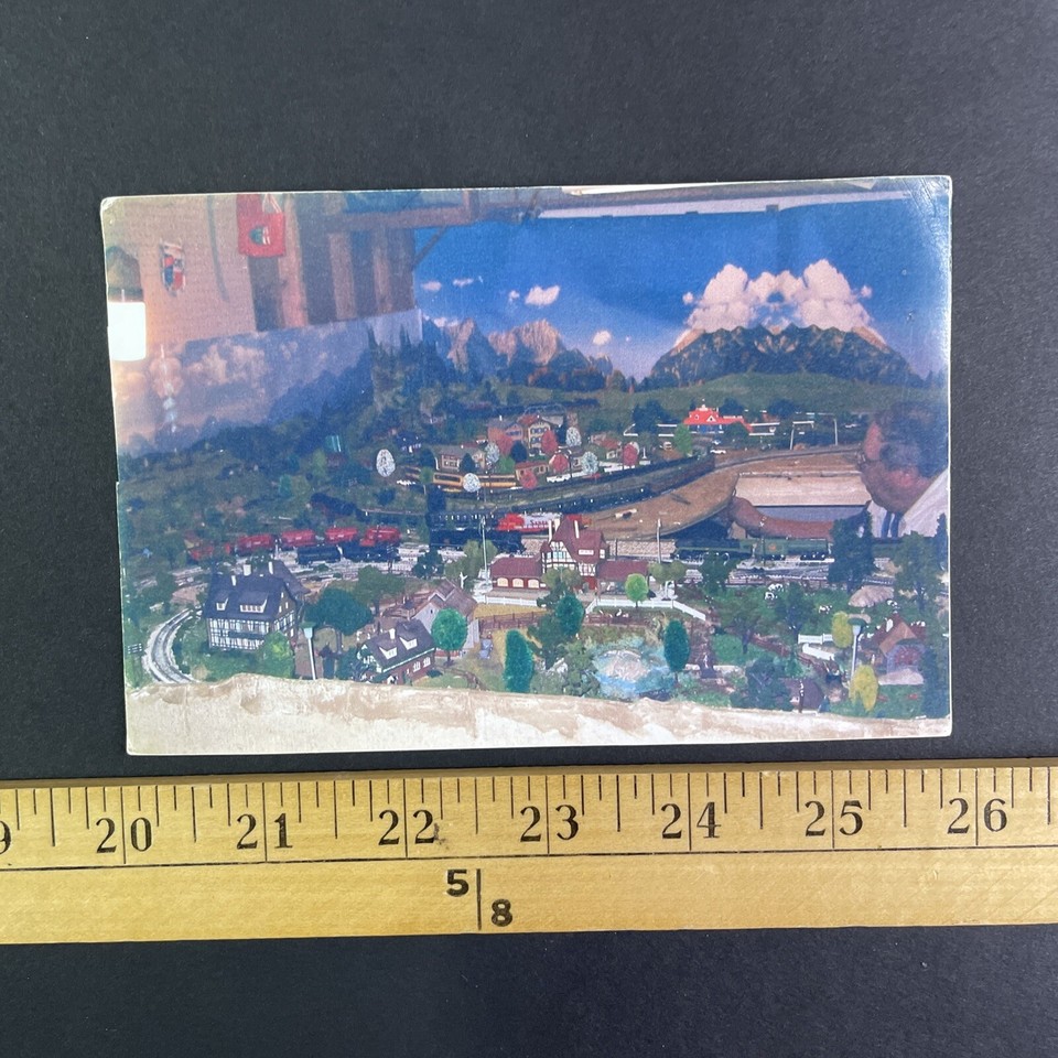 Vintage 1980s Very Detailed Model Train Set Locomotive Set Photo Lot Of ...